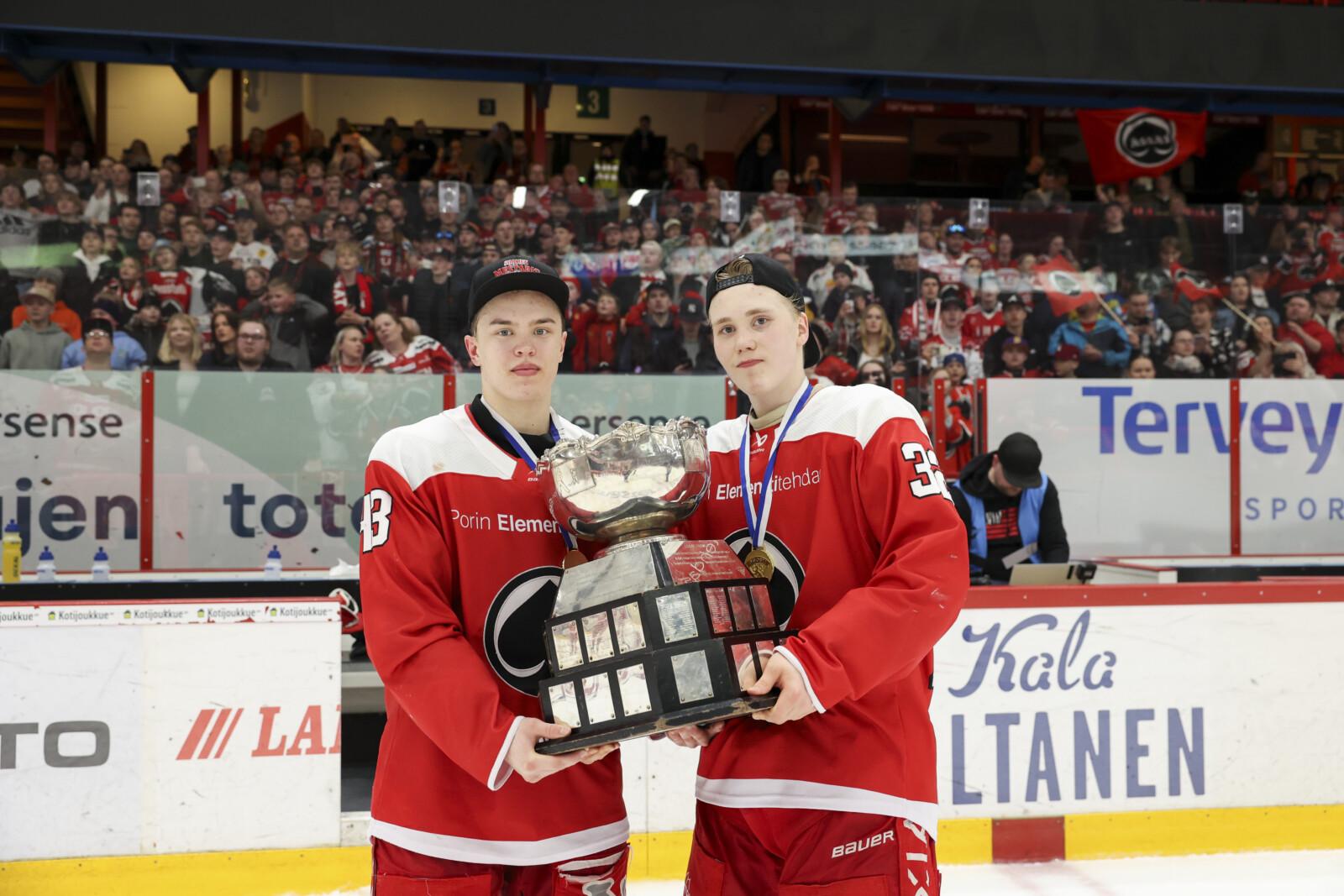 Ässät kiinnitti joukon nuoria lahjakkuuksia - Porin Ässät